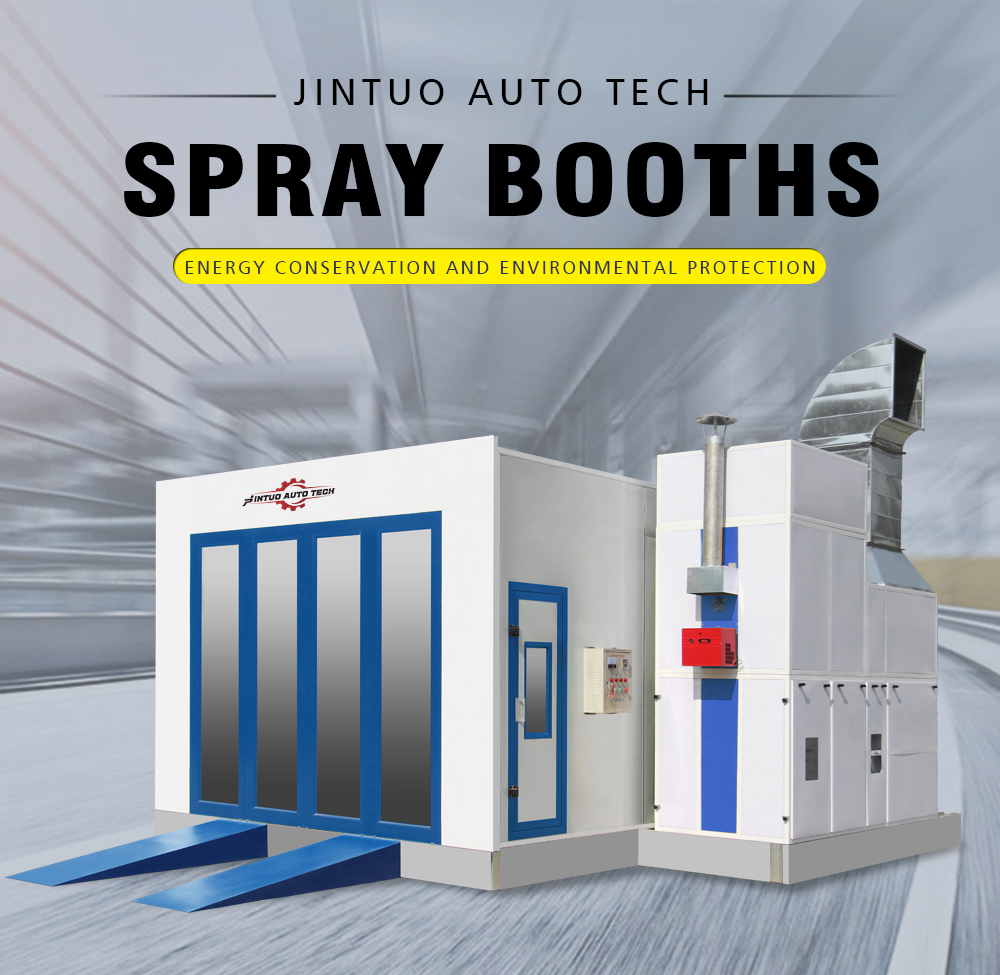 Jintuo High Quality CE Approve Automotive Car Paint Room Spray Booths ...