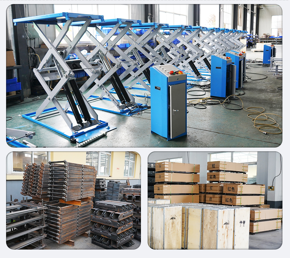 Jintuo Hot Sale Ultra Thin Hydraulic Scissor Car Lift Equipment from ...